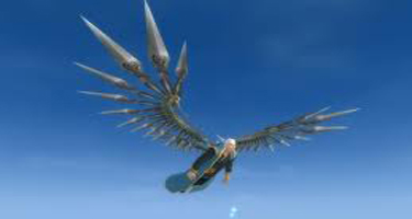 ARCHAEOLOGISTS DISCOVER REMAINS OF WINGED HUMANS - Weekly World News