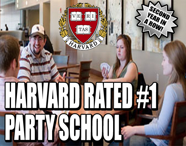 HARVARD RATED #1 PARTY SCHOOL - Weekly World News
