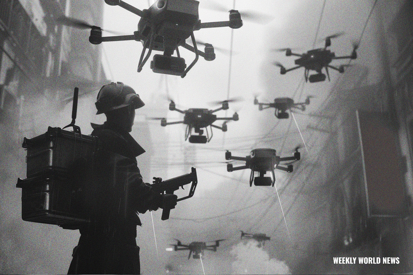 Food Delivery Drone Strike