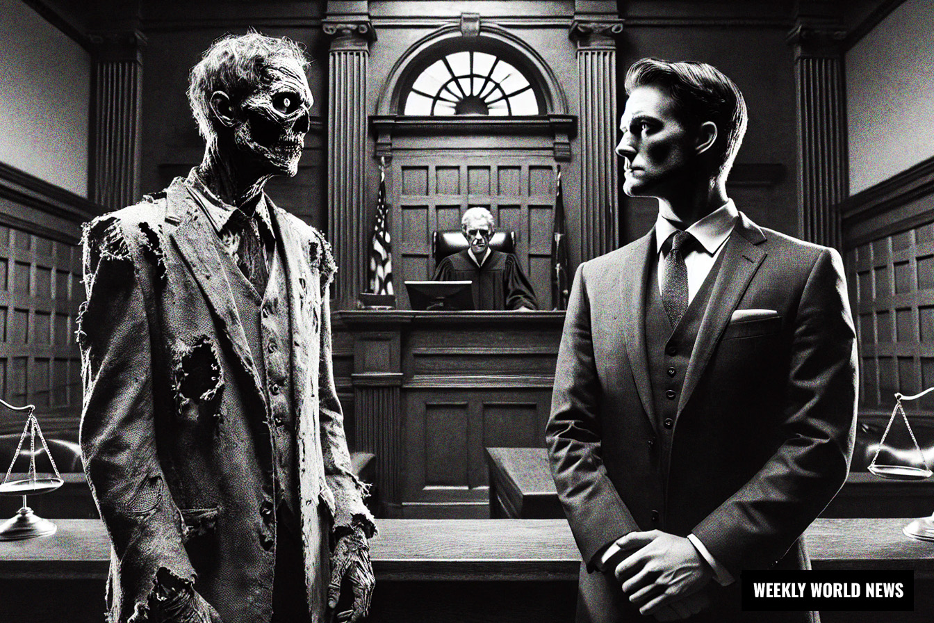 Zombie-Human Marriage Declared Unconstitutional - Weekly World News