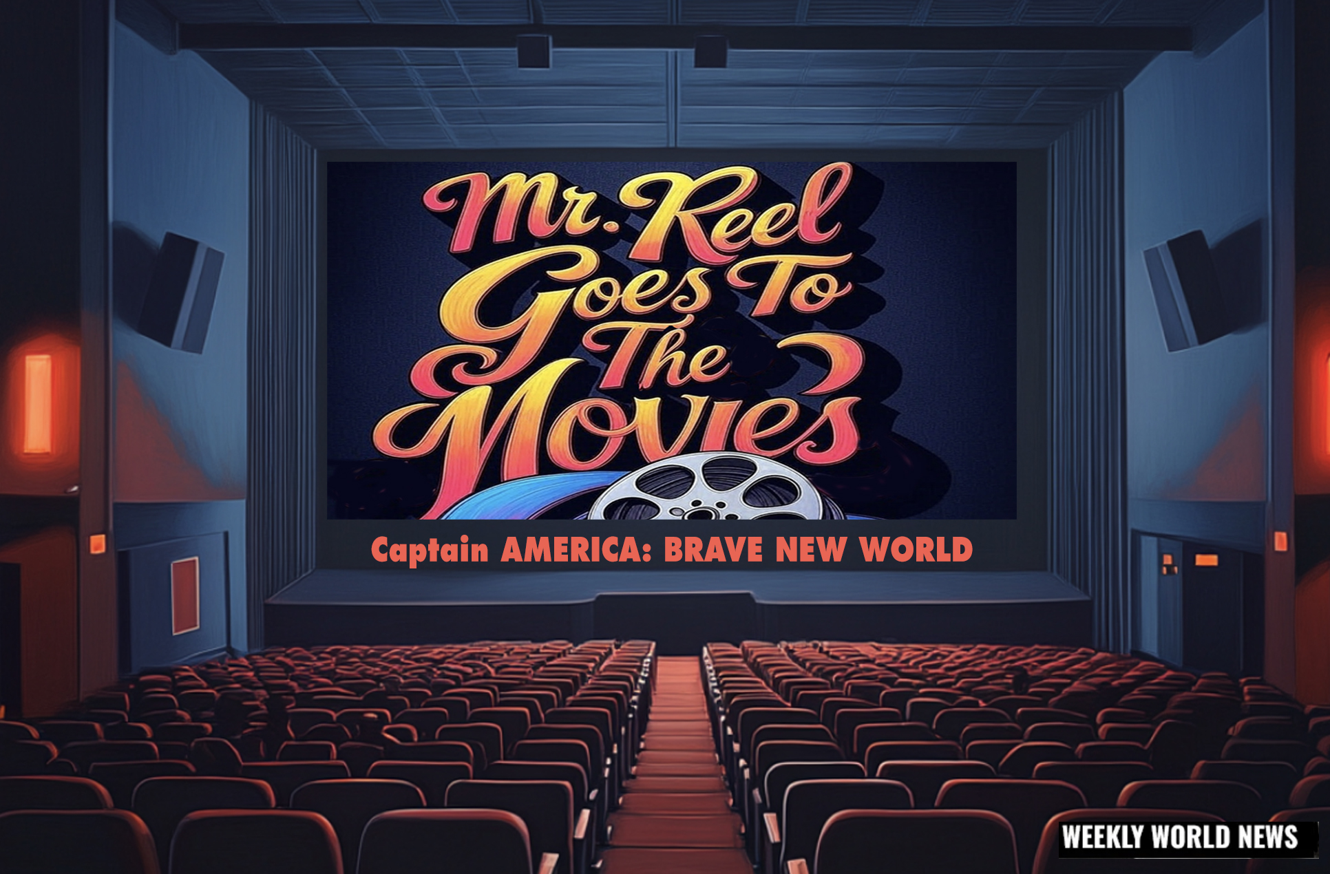 MR. REEL GOES TO THE MOVIES - CAPTAIN AMERICA: BRAVE NEW WORLD - Weekly ...